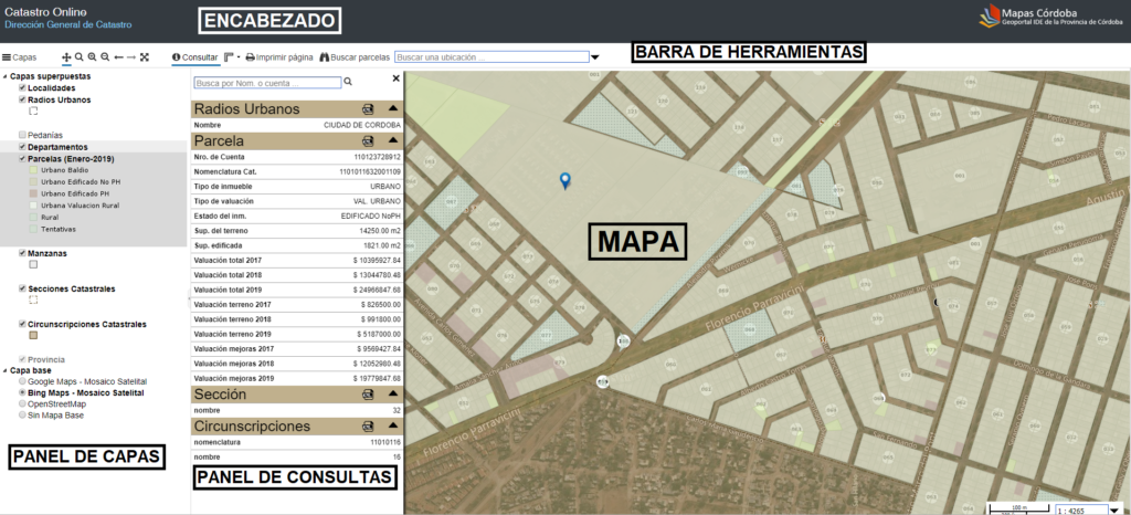 Catastro Online: más datos y nueva performance! – www.idecor.gob.ar