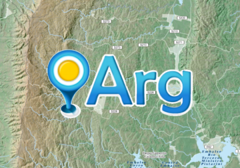 Nuevo mapa topográfico de Argenmap - IDECOR