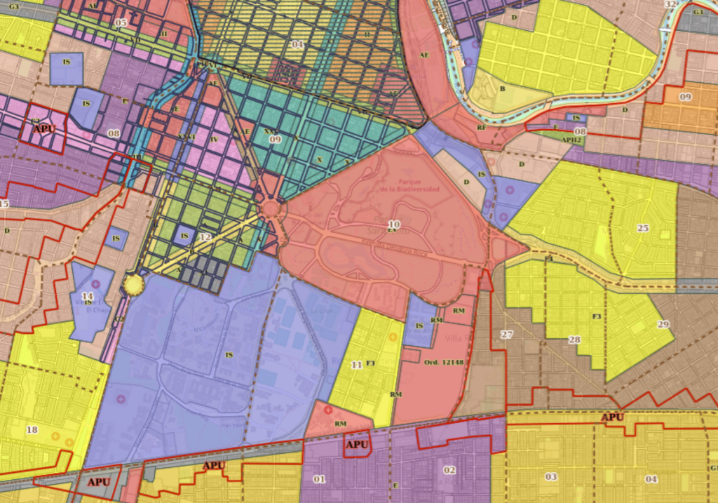 Mapa | Ocupación del Suelo_Ciudad de Córdoba - Idecor