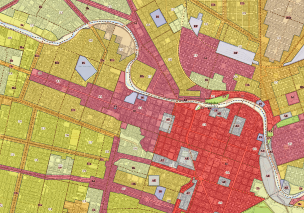 Mapa | Uso del Suelo_ Ciudad de Córdoba - Idecor
