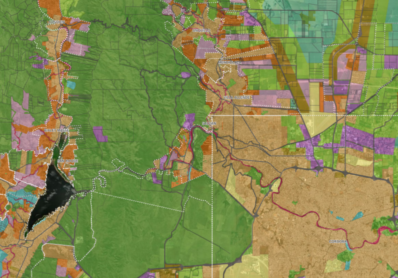 Mapa | Plan Metropolitano de Usos del Suelo | Idecor