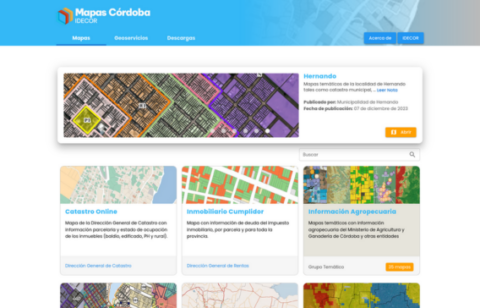 Mapas Córdoba - Idecor