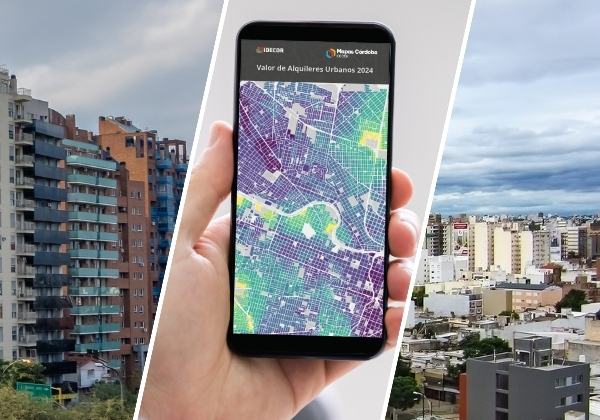 El mapa de alquileres urbanos actualiza sus datos a 2024 - IDECOR