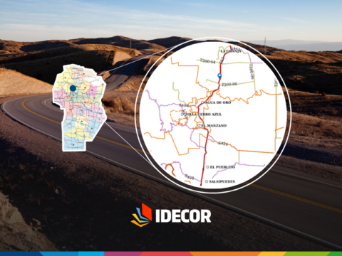 Vialidad actualiza el mapa online de la red vial provincial - IDECOR