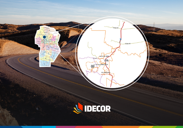 Vialidad actualiza el mapa online de la red vial provincial - IDECOR