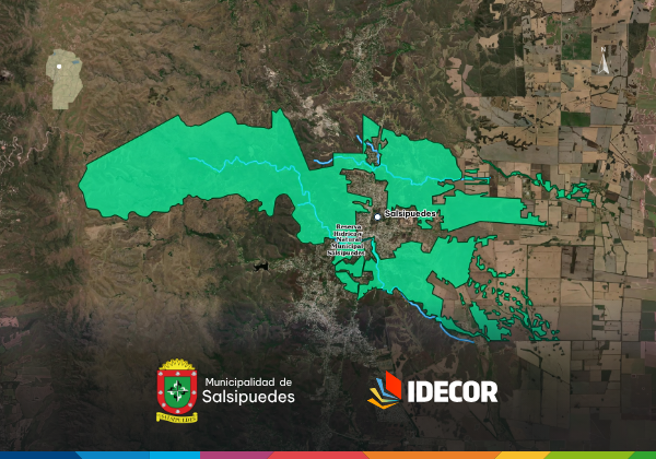 Mapa de la Reserva de Salsipuedes actualiza sus datos y suma nuevos polígonos - IDECOR